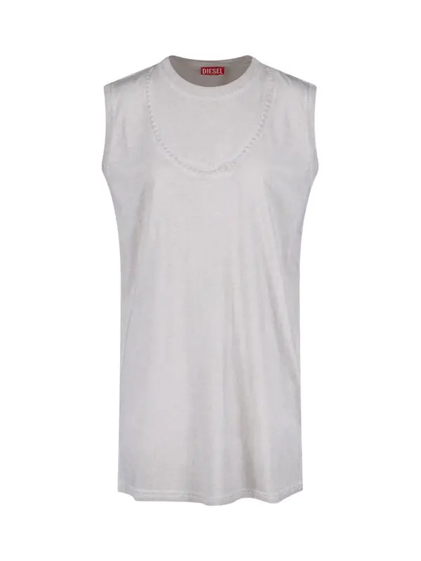 DIESEL® Sleeveless Longline Tank Top