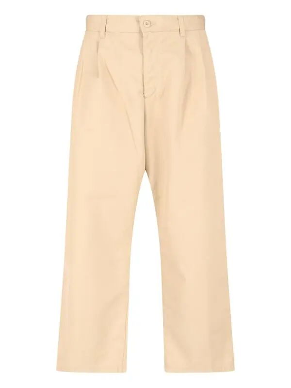 Carhartt Work In Progress Cotton-poly Blend Workwear Trousers - Beige