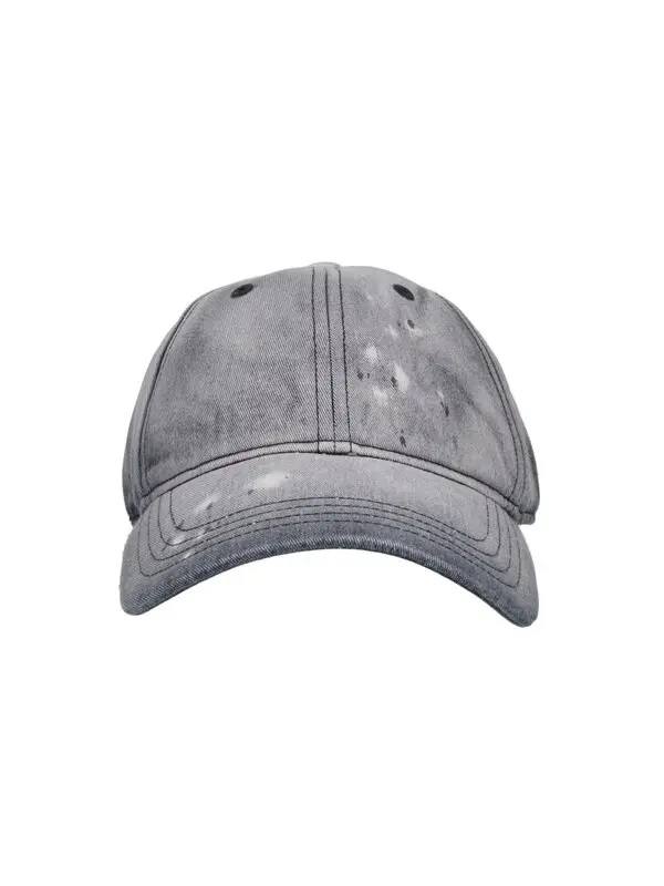 Our Legacy Distressed Baseball Cap - Grey