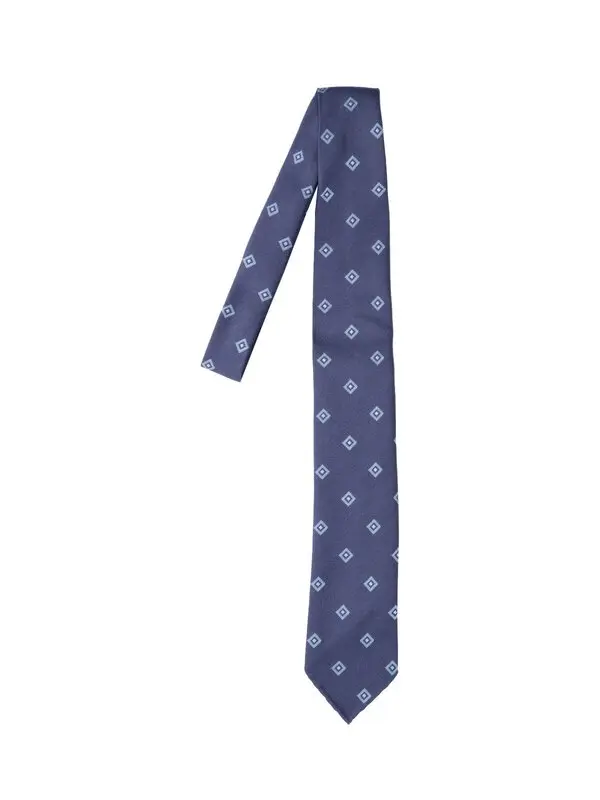 Cesare Attolini 100% Silk Neck Tie - Blue