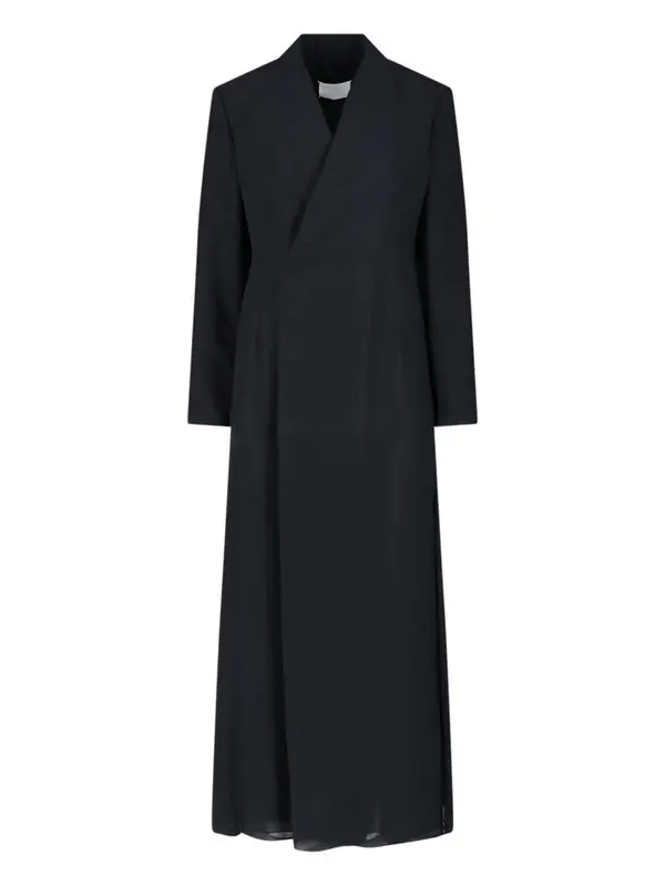 MAISON MARGIELA Long Wrap Front Coat