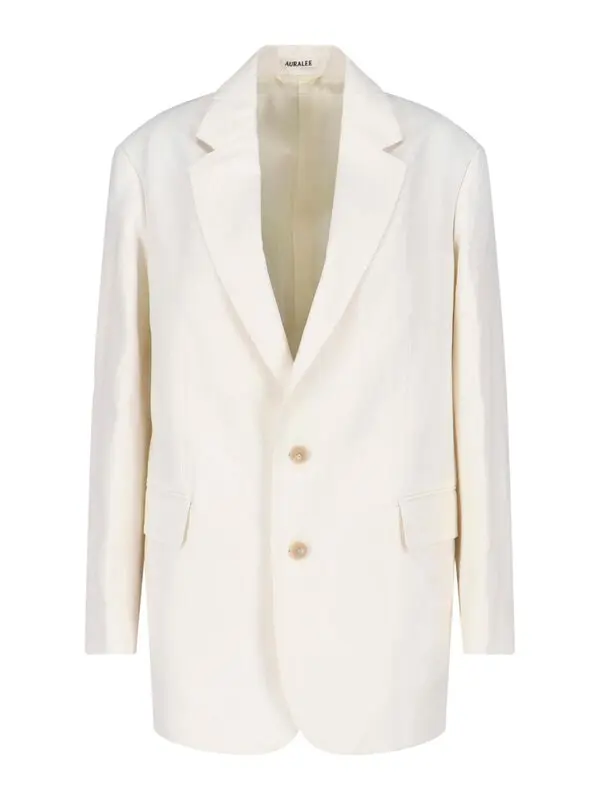 Auralee Tailored Single-breasted Blazer