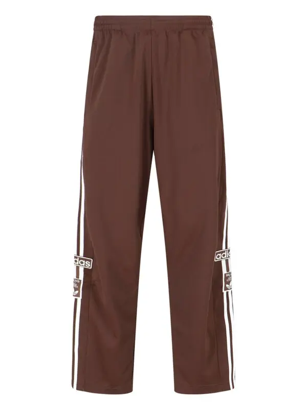 Adidas Recycled Polyester Track Trousers - Brown