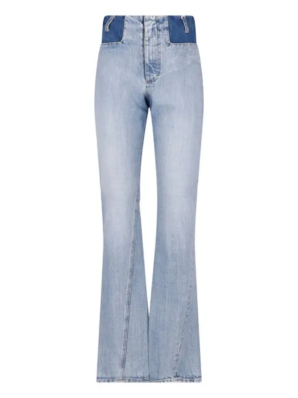 MAISON MARGIELA High-rise Flared Jeans