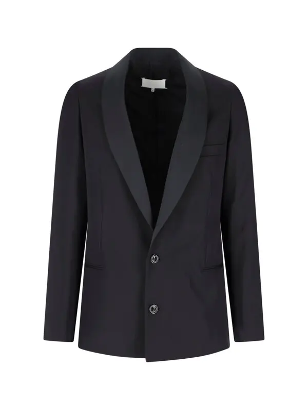 MAISON MARGIELA Tailored Shawl-lapel Blazer