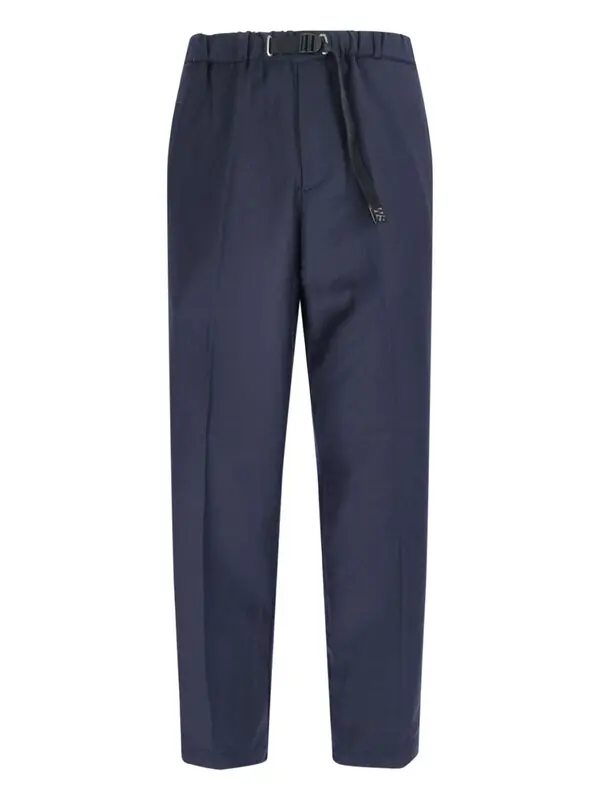 WHITE SAND Drawstring Waist Trousers