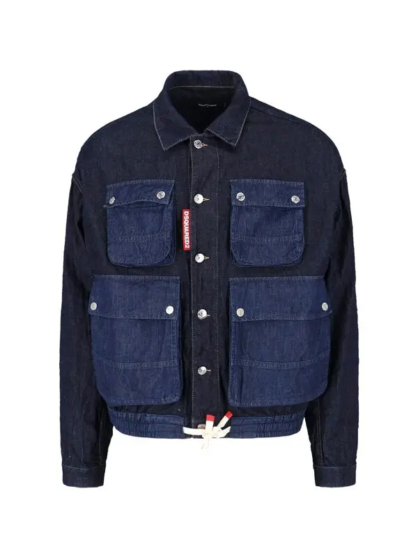 Dsquared2 Denim Jacket - Blue