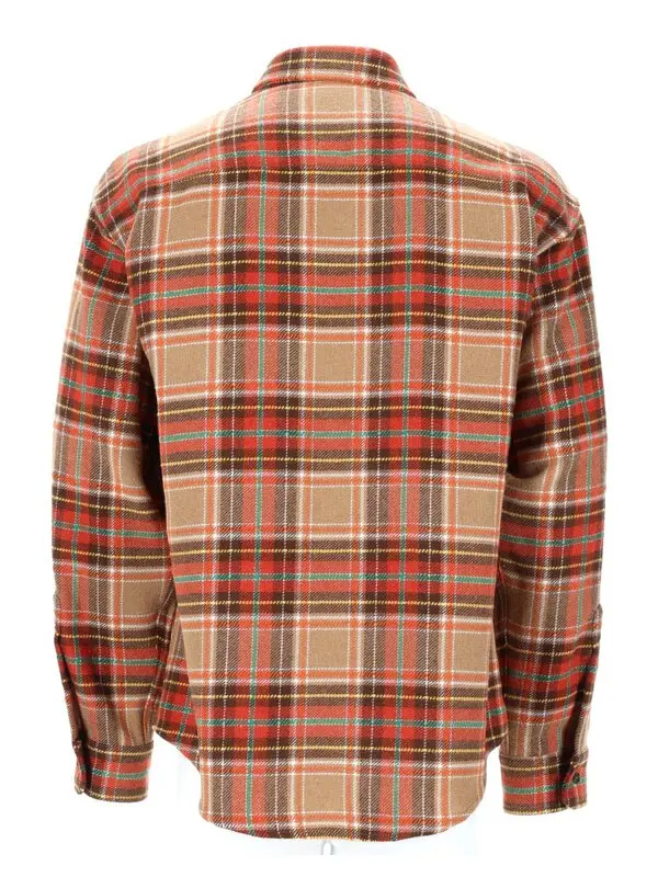 Dsquared2 Plaid Flannel Button-up Shirt - Beige