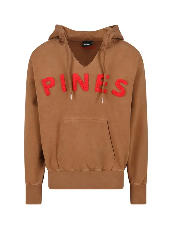 Dsquared2 Appliqué Logo Hoodie