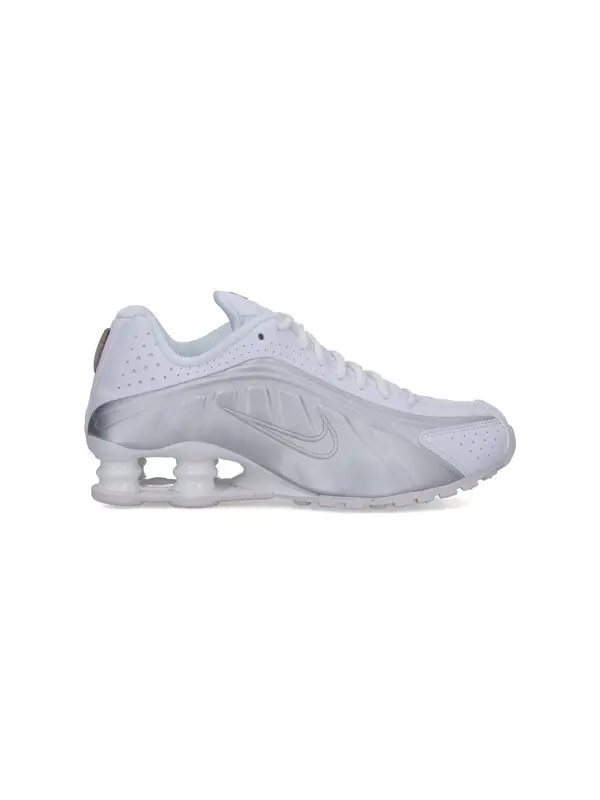 Nike Shox Nz Premium Suede Low Top Sneakers - White