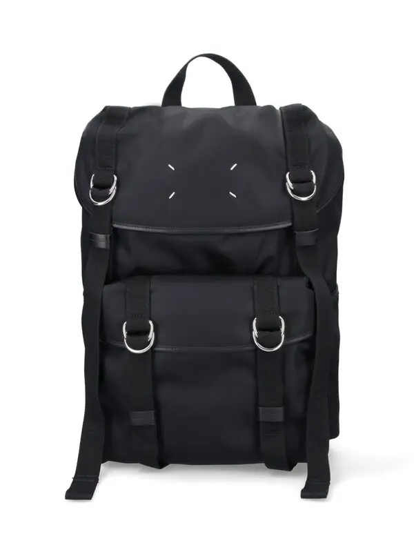 MAISON MARGIELA Quilted Backpack With Buckle Straps