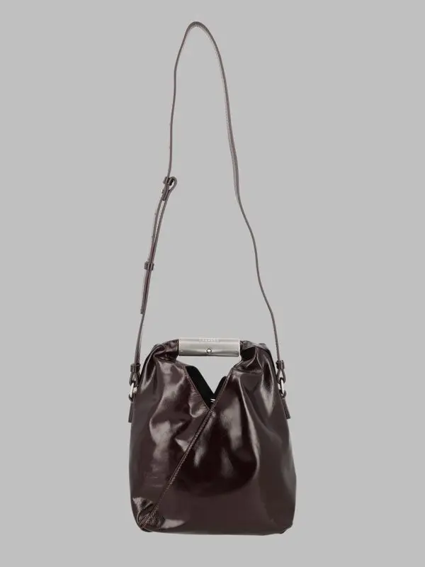 MAISON MARGIELA Cowhide Shoulder Bag With Zamak Hardware - Brown