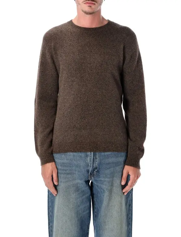 ROBERTO COLLINA Wool Blend Crewneck Sweater