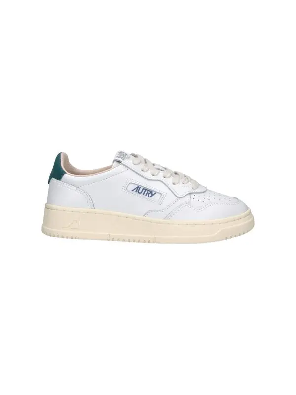 AUTRY Leather Low-top Sneakers - White