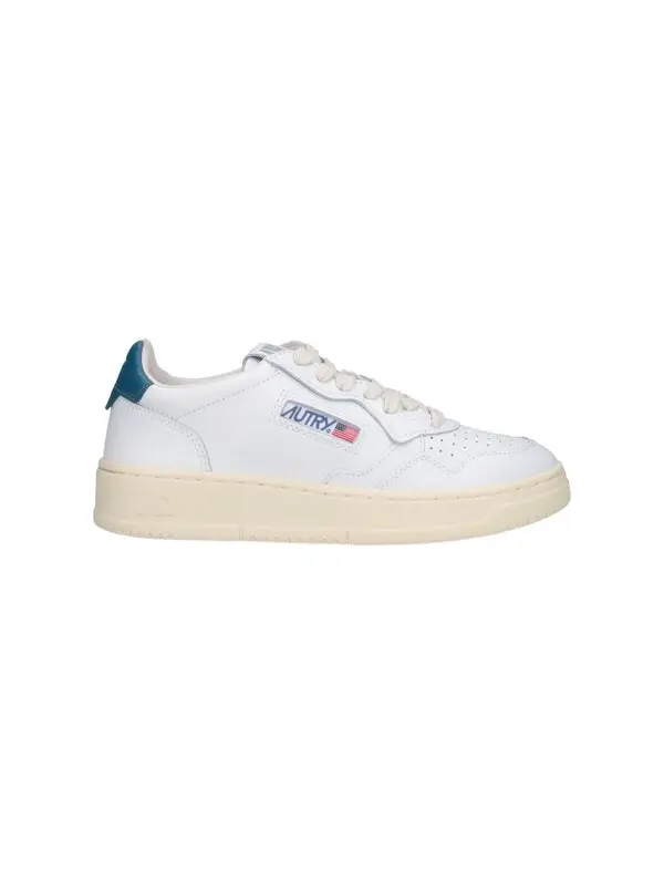 AUTRY Leather Low-top Sneakers - White