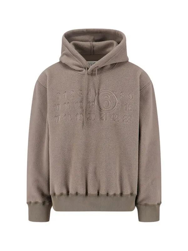 MAISON MARGIELA Fleece Logo Hoodie