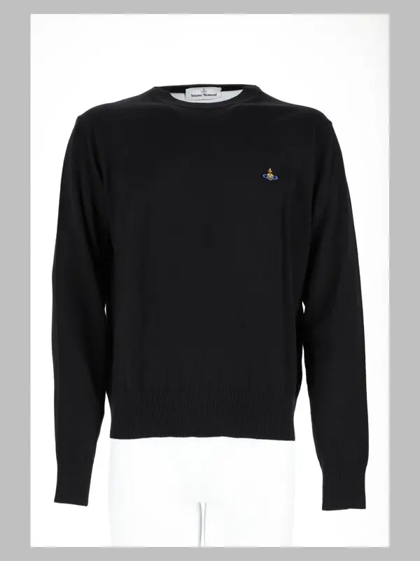VIVIENNE WESTWOOD Cotton-cashmere Sweater - Black