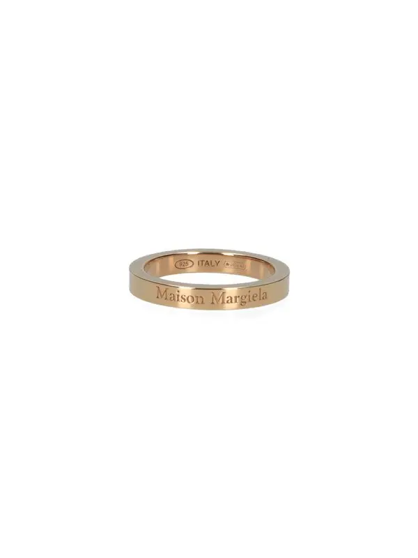 MAISON MARGIELA 100% Silver Statement Ring - Golden