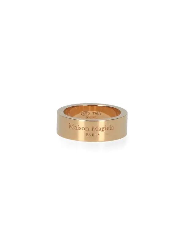 MAISON MARGIELA Sterling Silver Ring - Golden