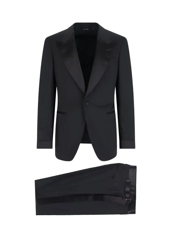 TOM FORD Shelton Dress Suit Tall Fit - Black