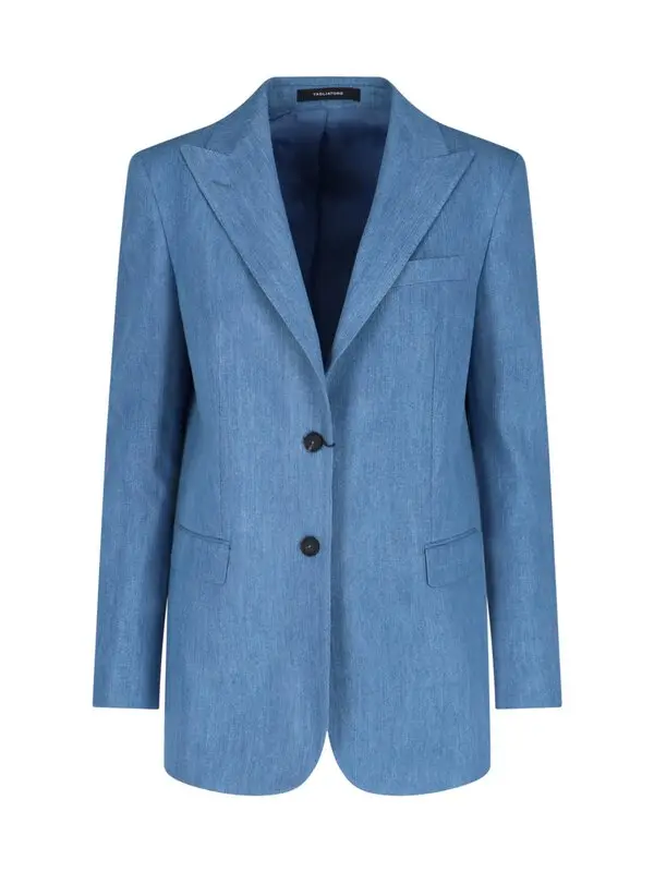 Tagliatore Denim Blazer Jacket