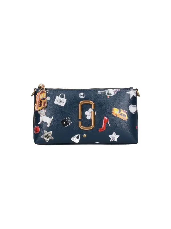 Marc Jacobs Printed Zip Pouch Crossbody Bag - Blue