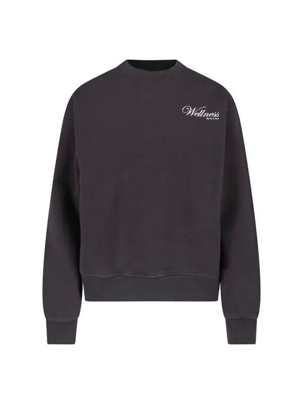 SPORTY & RICH Graphic Crewneck Sweatshirt
