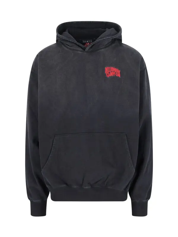 BILLIONAIRE Oversized Graphic Pullover Hoodie