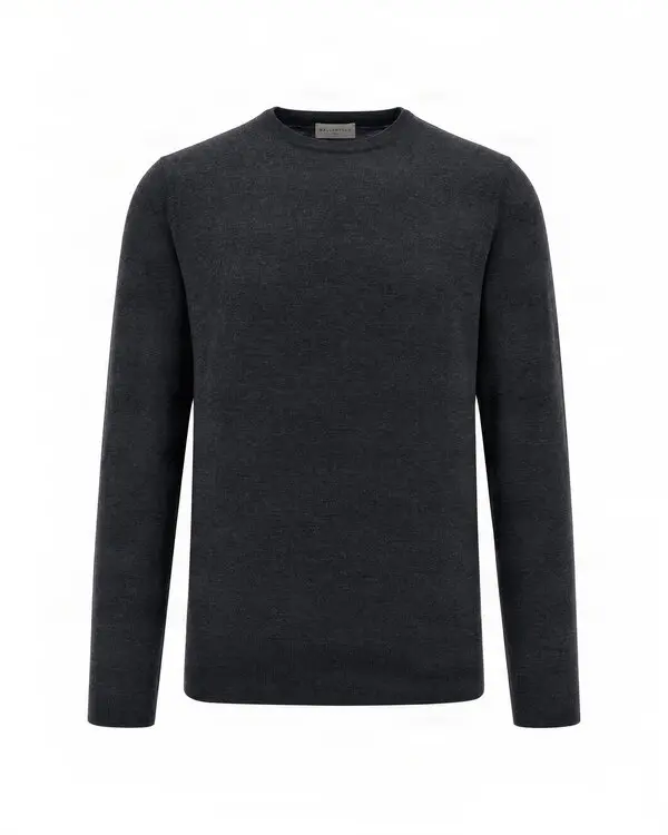 BALLANTYNE Crewneck Sweater - Charcoal