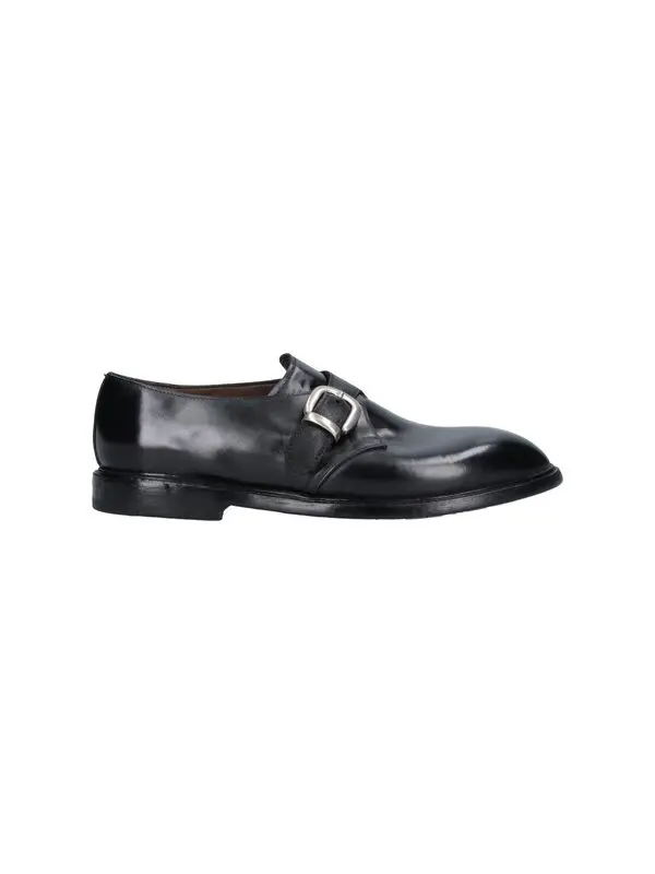 Premiata Premium Calf Leather Flat Shoes