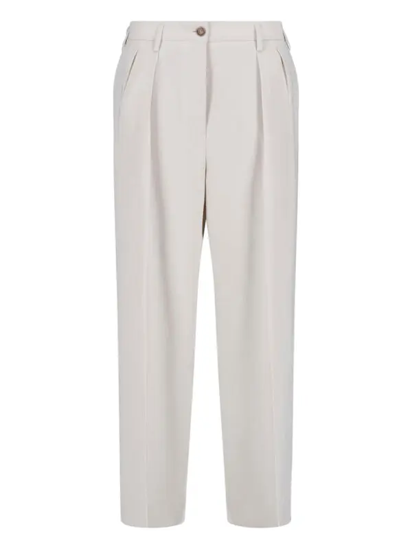 Filippa K Tailored Pleated Straight-leg Trousers