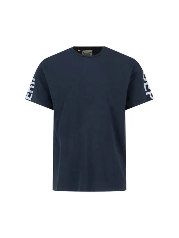 GALLERY DEPT. Washed 100% Cotton Crewneck T-shirt - Black