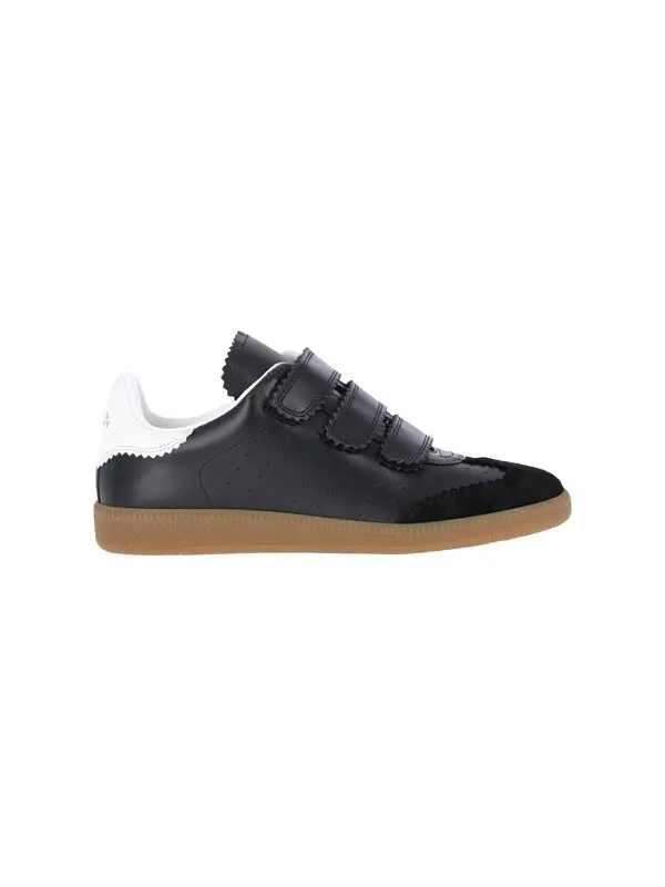 Isabel Marant Étoile Low Top Sneakers With Velcro Closure