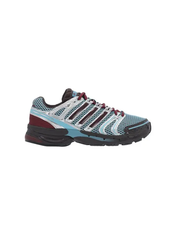 Adidas Athletic Sneakers With Rubber Sole - Blue