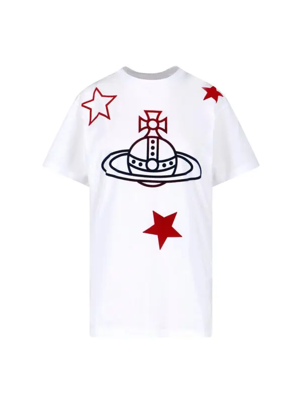 VIVIENNE WESTWOOD Graphic Cotton T-shirt