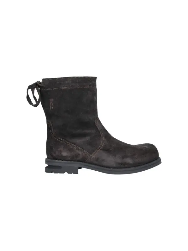 KIKO KOSTADINOV Suede Ankle Boot With Tie Detail
