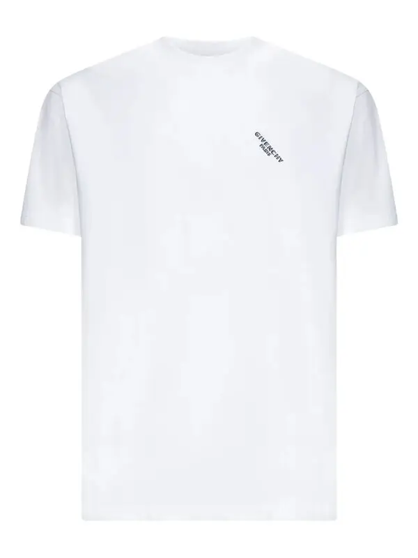 Givenchy T-shirt In Cotton With Shadow Print