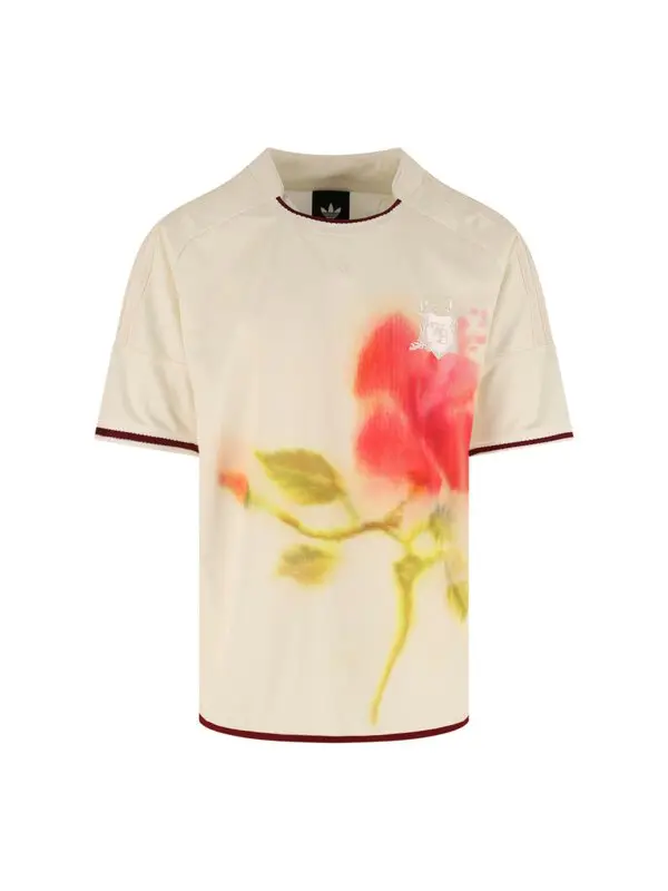 ADIDAS ORIGINALS BY WALES BONNER Recycled Polyester Graphic T-shirt - White