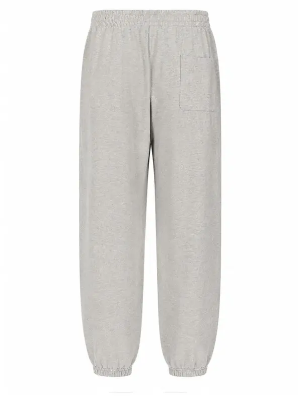 Drole De Monsieur 100% Cotton Trousers - Grey