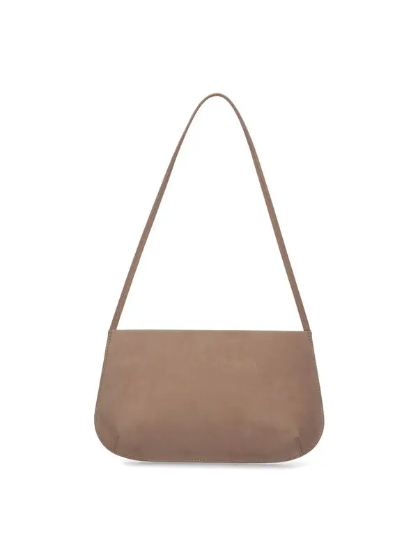 FANE Nubuck Leather Shoulder Bag