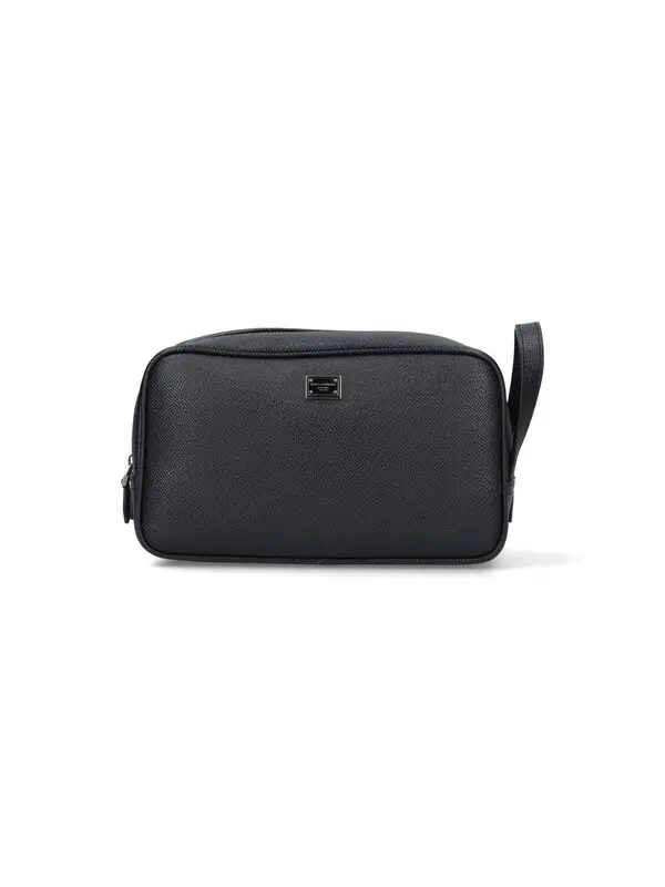 Dolce & Gabbana Calf Leather Bag - Black