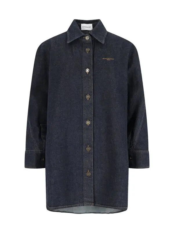 Givenchy 100% Cotton Poplin Shirt For