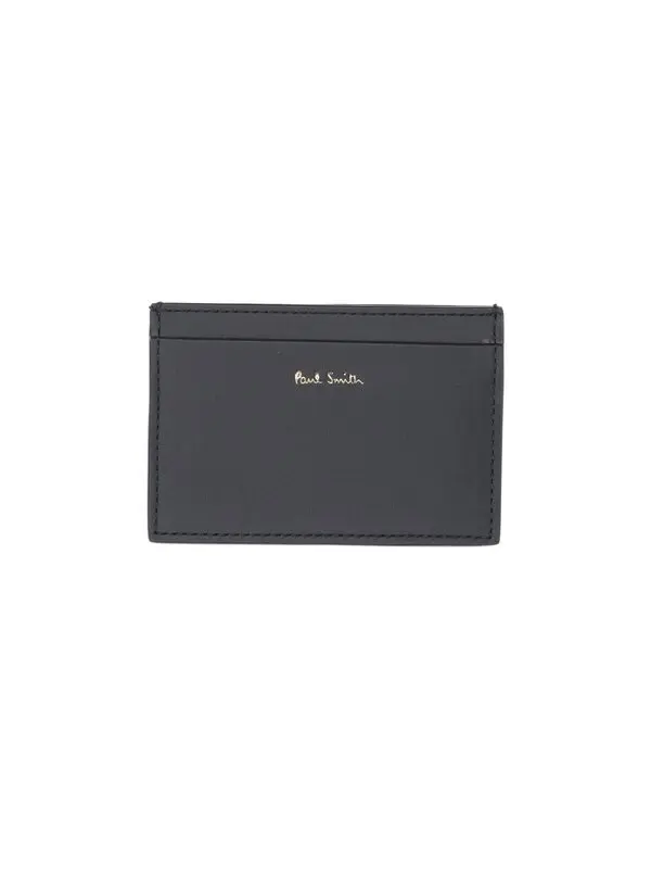 Paul Smith Leather Wallet With Lamb Leather Interior