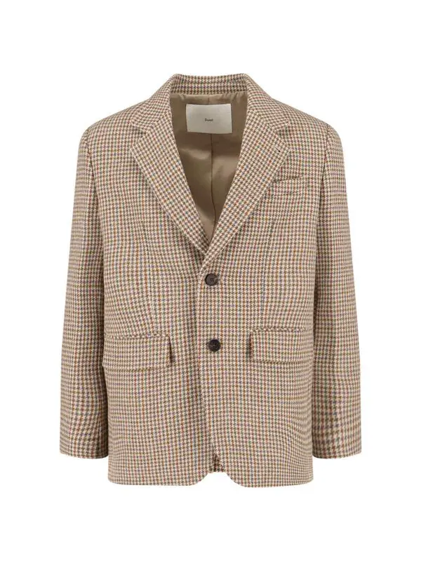 DUNST Houndstooth Check Blazer
