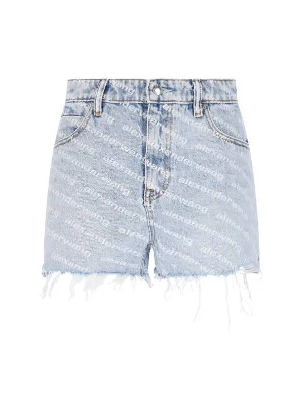 Alexander Wang 100% Cotton Denim Jeans - Grey