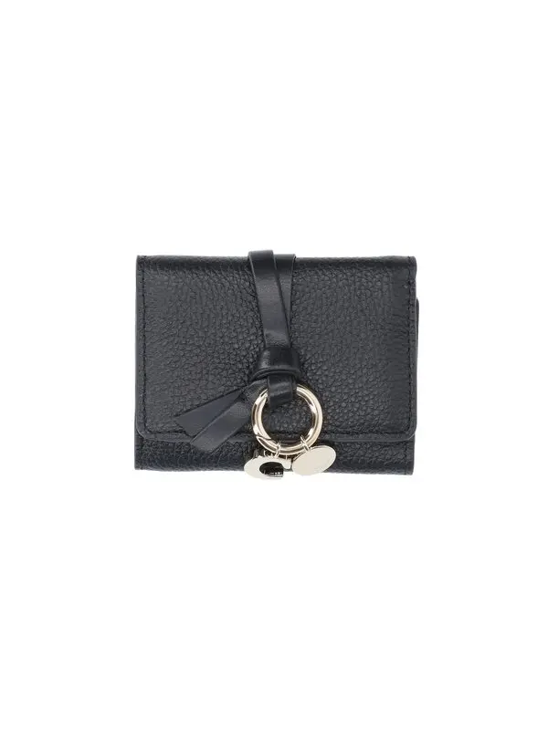 Chloé Style Mini Calf Leather Flap Wallet For
