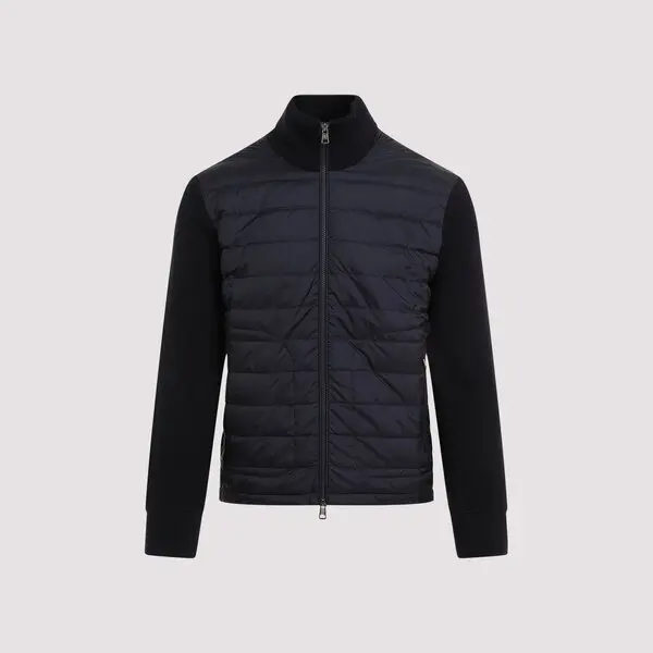 Moncler Virgin Wool & Acrylic Knit Cardigan Jacket