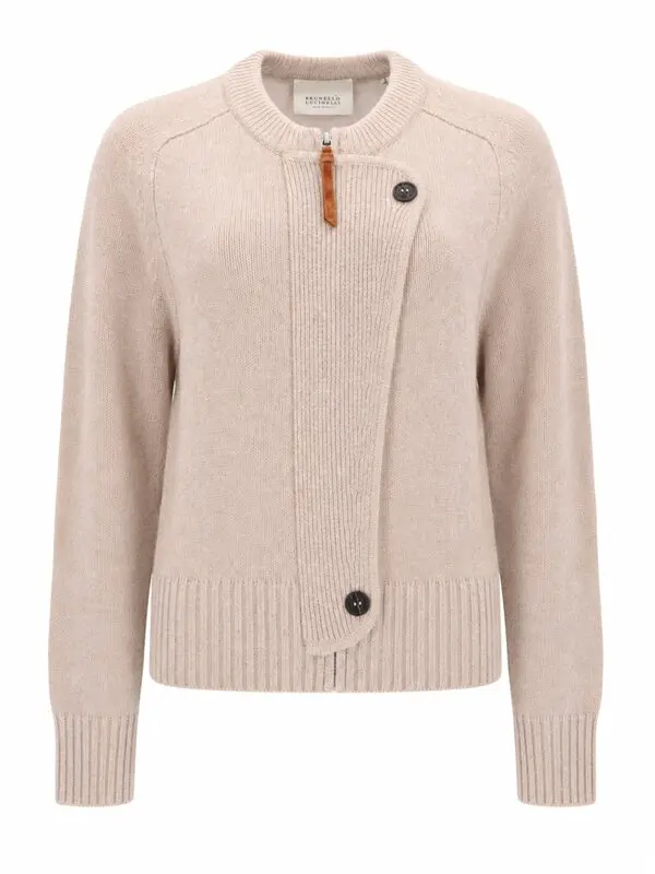 Isabel Marant Étoile Wool Cashmere Zip-front Knit Cardigan
