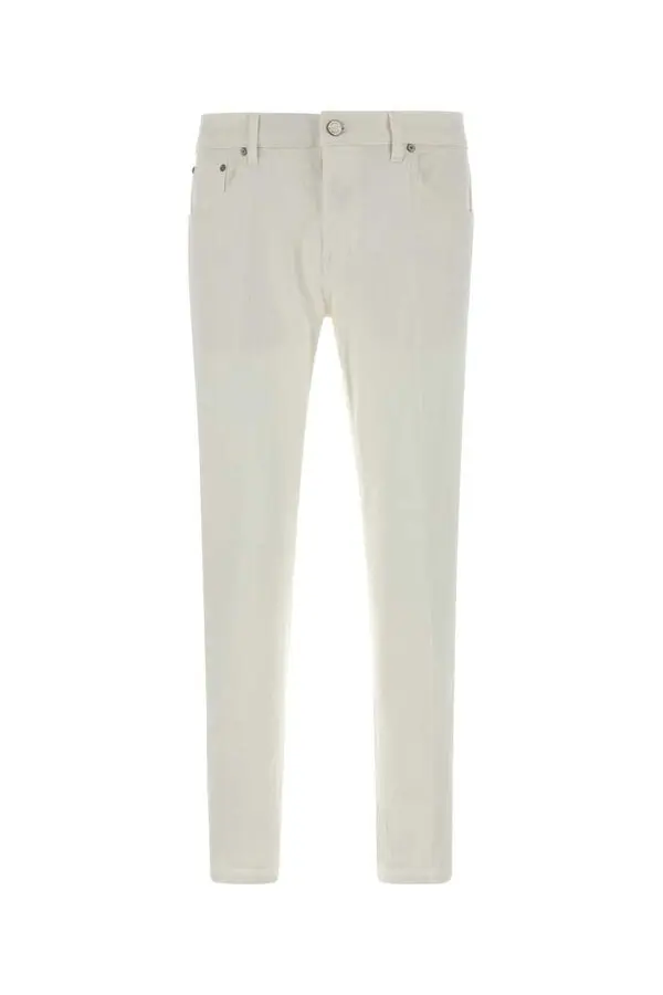 PT TORINO Stretch Denim Jeans - White