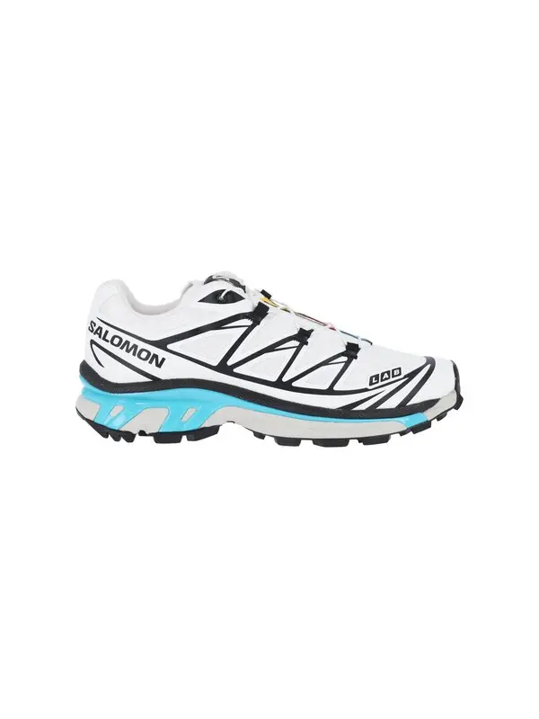 SALOMON Low-profile Textile Sneakers With Rubber Outsole - Black